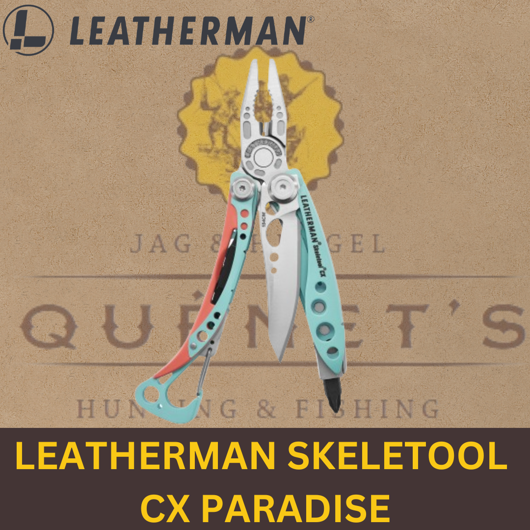 LEATHERMAN SKELETOOL CX PARADISE – Quénet's Outdoor